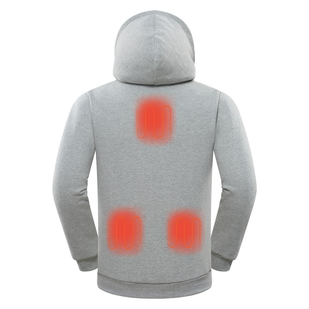 USB Heated Sweatshirt - Mens and Womens Winter Heated Sweatshirt with ...