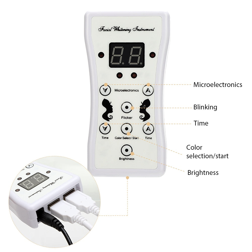 LED Face Mask - 7 Color LED Light Therapy Mask - FDA Approved – ObeyMart